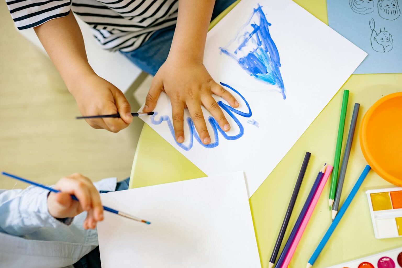 Malen Mit Kinder – Einfache Maltechniken